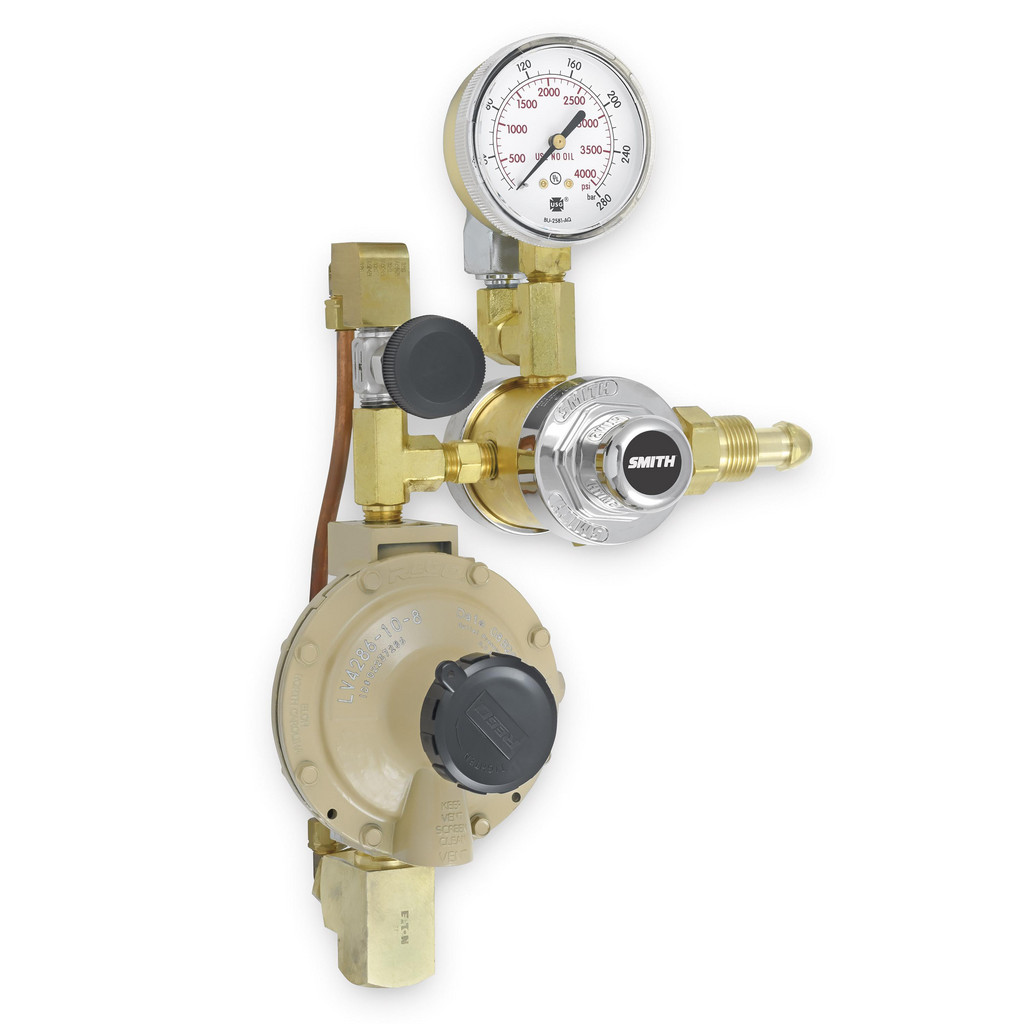 Smith/Miller - 580 CGA Inlet Connection, 3,000 Max psi, Nitrogen ...