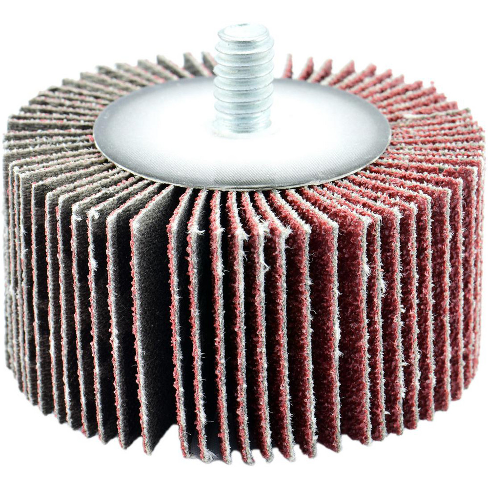 ARC Abrasives - Mounted Flap Wheel: 1" Dia, 5/8" Face Width, 60 Grit ...