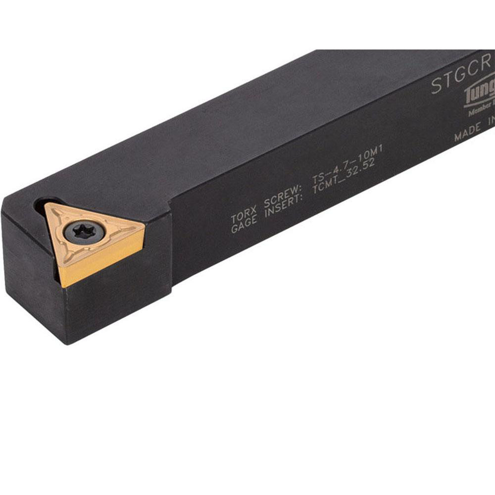 Tungaloy - Indexable Turning Toolholder: STGCR062, 91.000 deg Lead ...