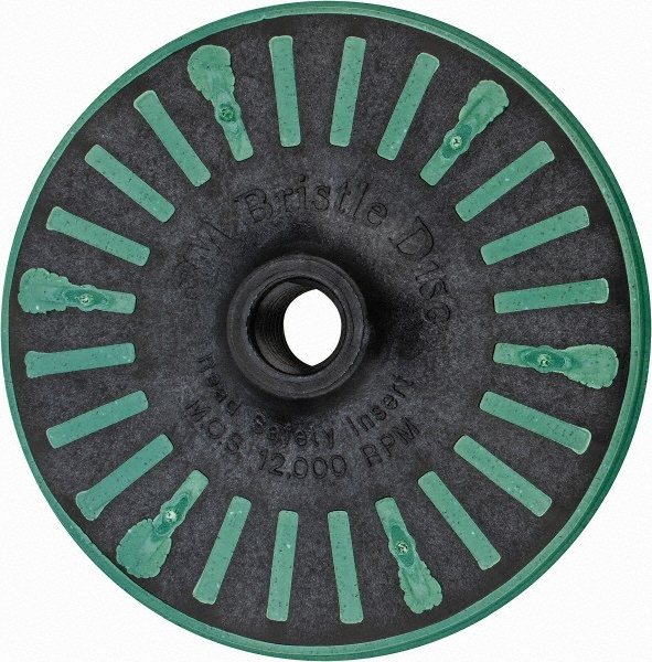 3M - 4-1/2" 50 Grit Ceramic Straight Disc Brush | MSC Direct
