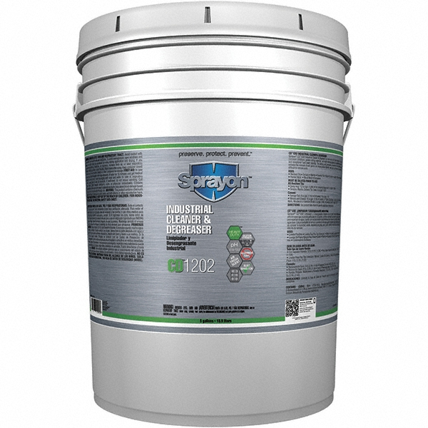 Sprayon - 5 Gal Cleaner/Degreaser - 62584974 - MSC Industrial Supply