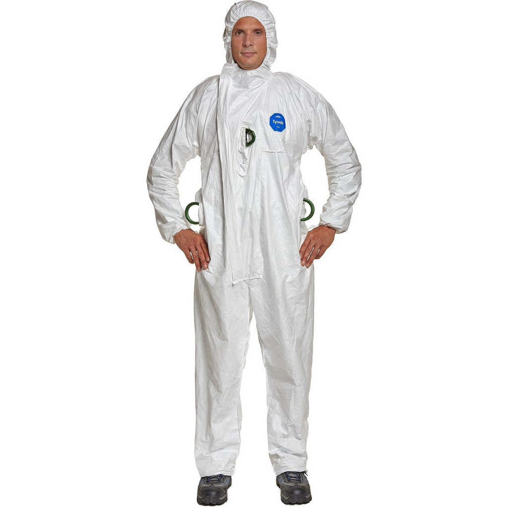 Dupont - Disposable Hooded Coveralls: Particle, Non-Hazardous Liquid ...