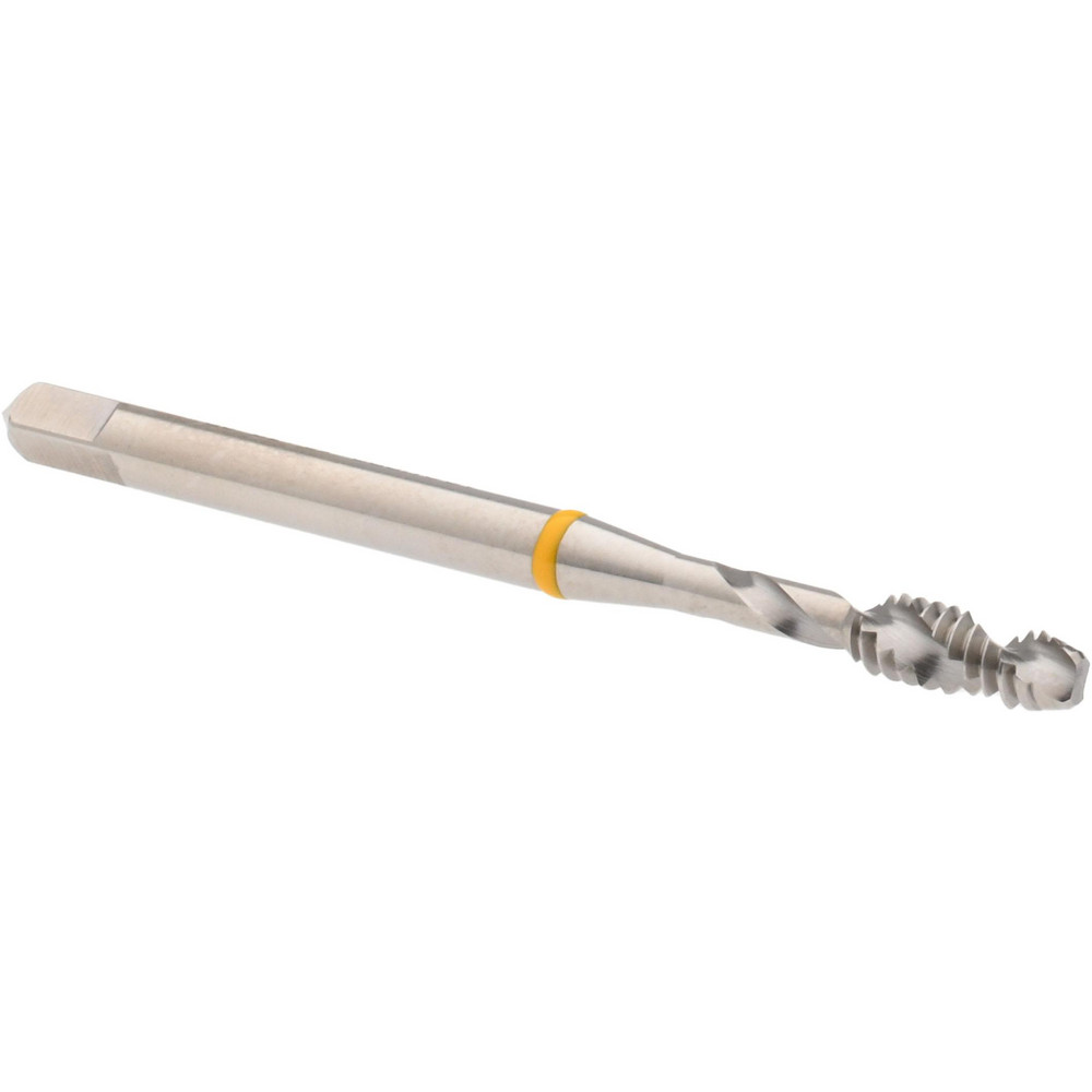 Accupro - Spiral Flute Tap: #6-32, UNC, 2 Flute, Modified Bottoming ...