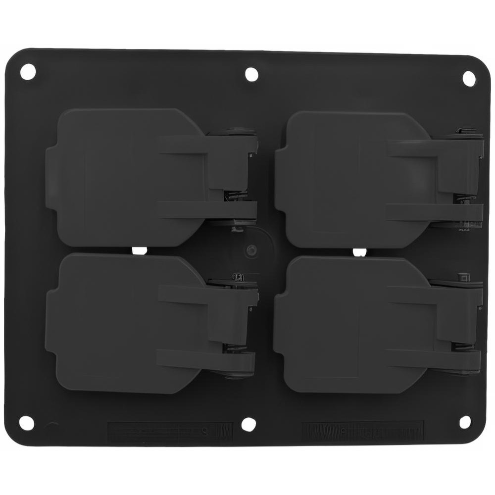 Ericson Mfg - Wall Plates: Wall Plate Type: Outlet Wall Plates; Color ...