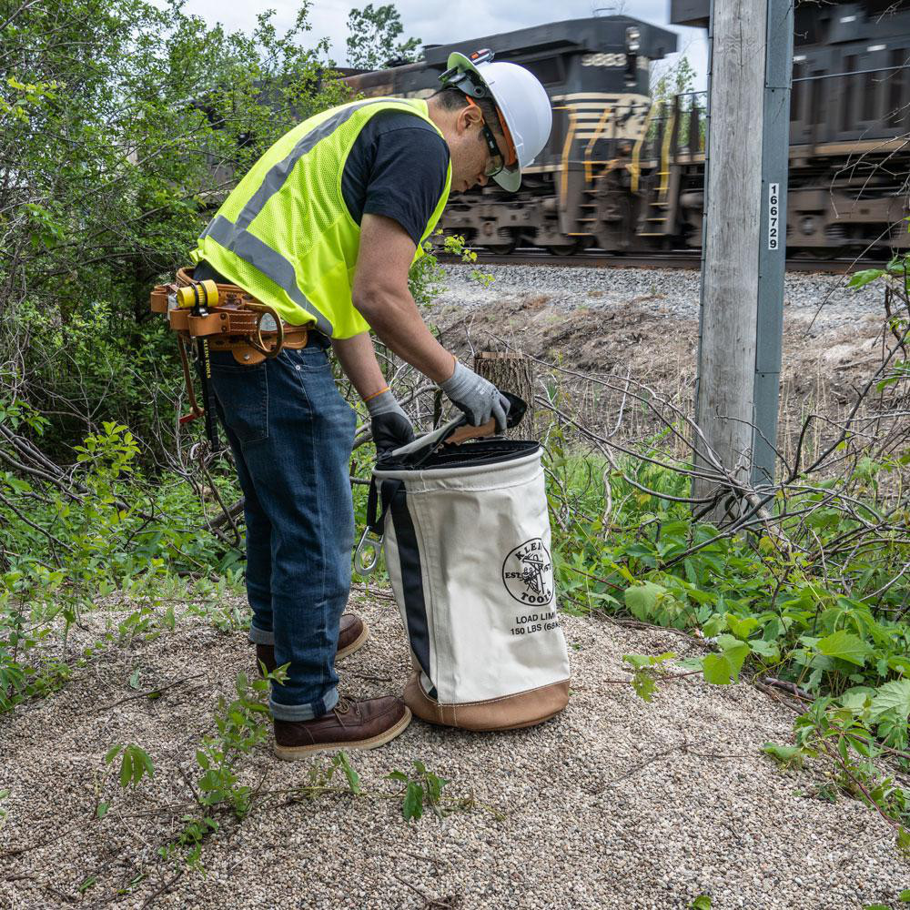 Klein Tools - Tool Bucket: 0 Pocket, 14" Wide, 14" Deep, 22" High | MSC ...