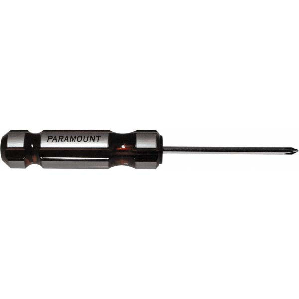 Paramount - #0, 4-1/2" OAL, Standard Phillips Screwdriver - 62815121 - MSC Industrial Supply