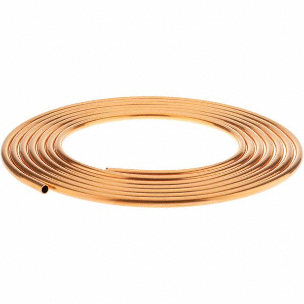 Made in USA - Metal Tube: Tube Type: Refrigeration; Material: Copper ...
