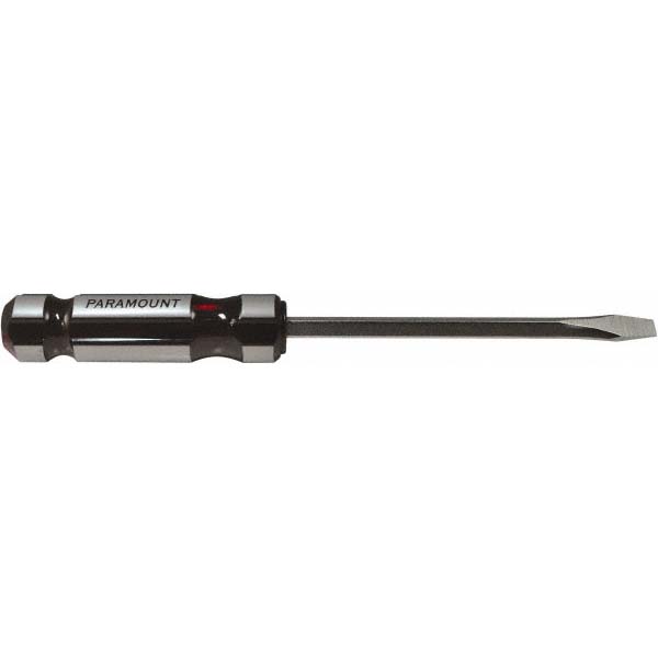 Paramount - Slotted Screwdriver: 5/16" Width, 10-1/2" OAL, 6" Blade ...