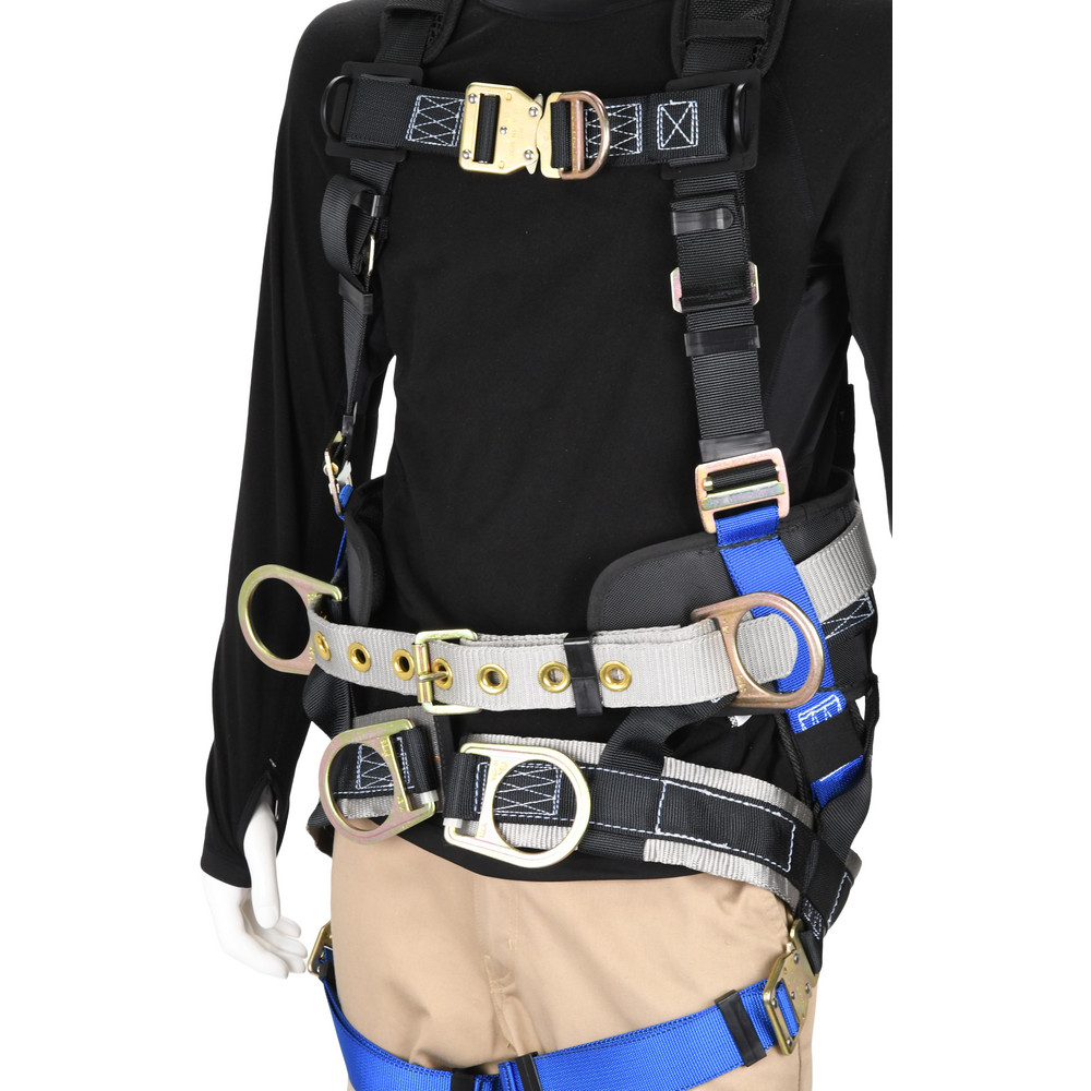 PRO-SAFE - Fall Protection Harnesses: 350 Lb, Tower Climbers Style ...
