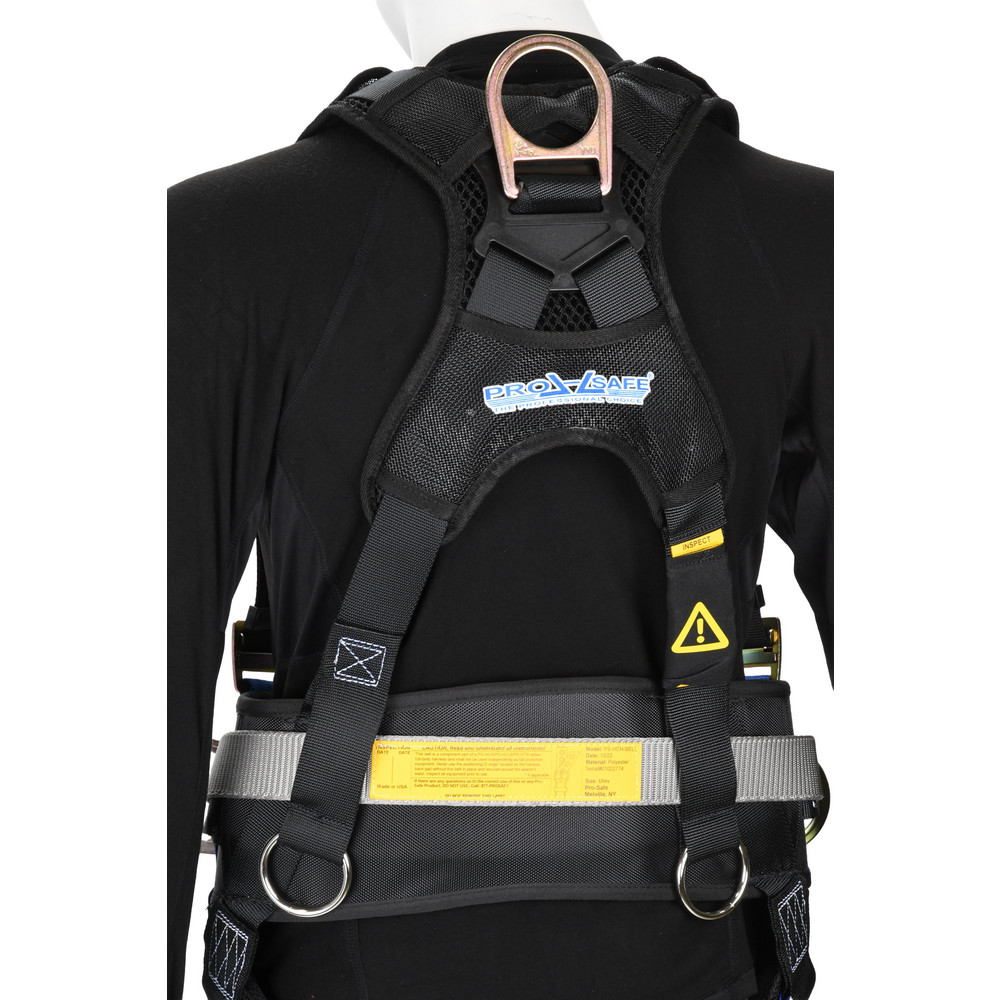 PRO-SAFE - Fall Protection Harnesses: 350 Lb, Tower Climbers Style ...