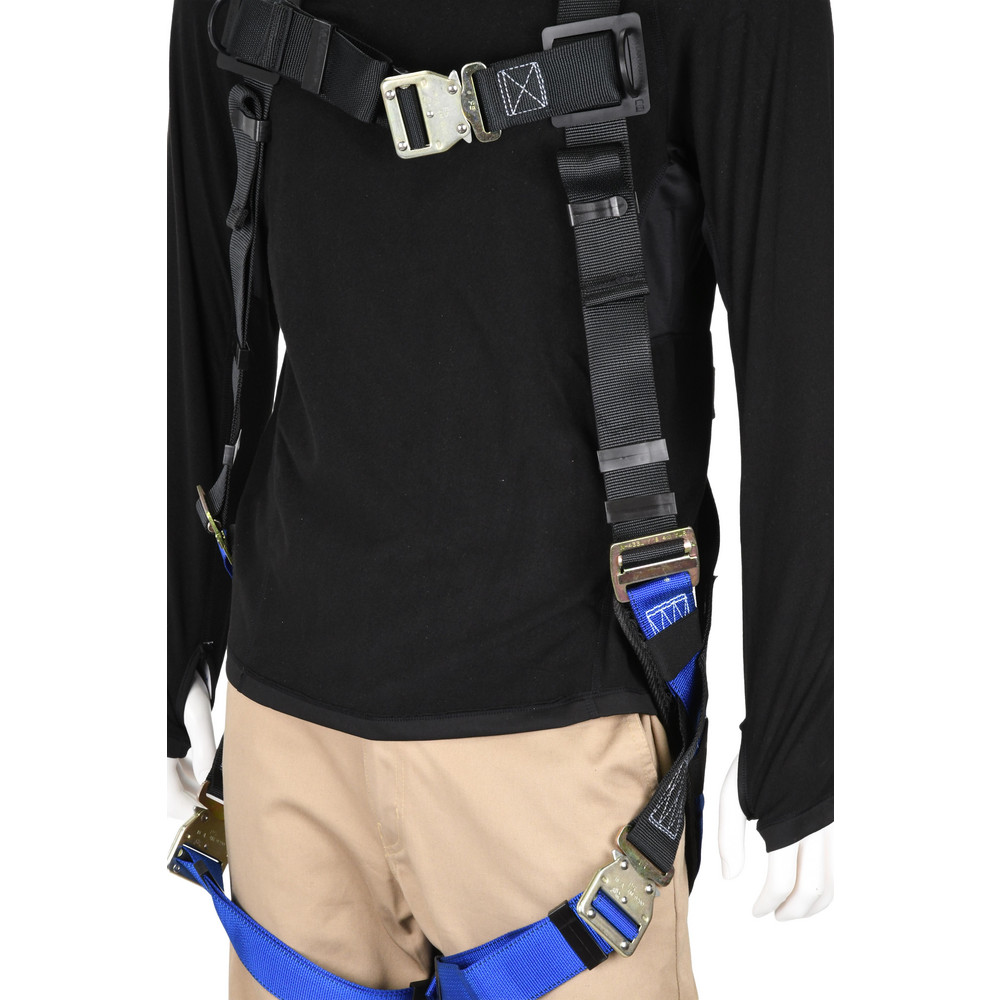 PRO-SAFE - Fall Protection Harnesses: 350 Lb, Padded Quick Connect ...