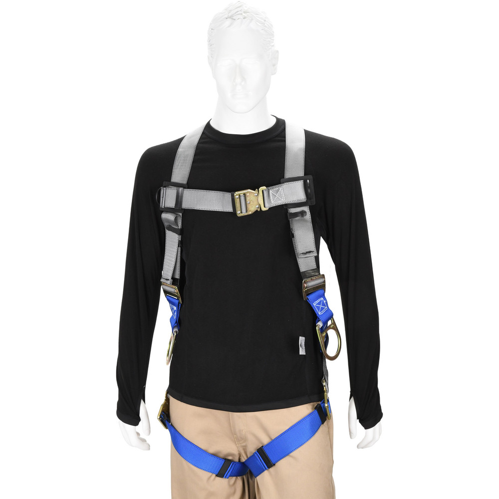 PRO-SAFE - Fall Protection Harnesses: 350 Lb, Quick-Connect Back and ...
