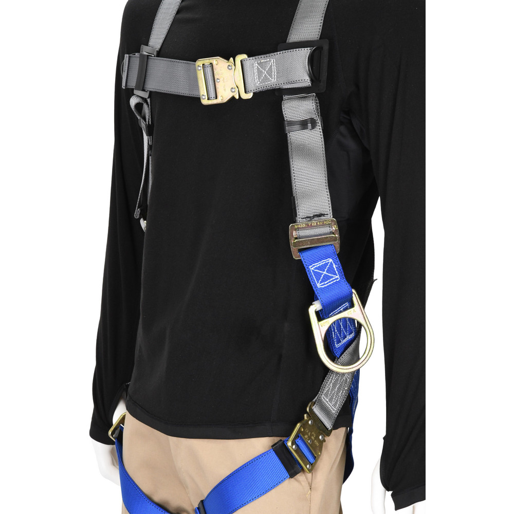 PRO-SAFE - Fall Protection Harnesses: 350 Lb, Quick-Connect Back and ...