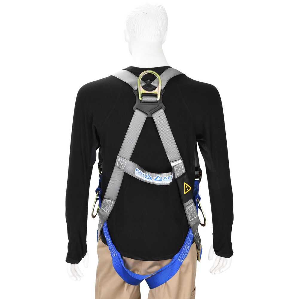 PRO-SAFE - Fall Protection Harnesses: 350 Lb, Quick-Connect Back and ...