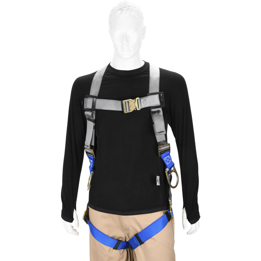 PRO-SAFE - Fall Protection Harnesses: 350 Lb, Quick-Connect Back and ...