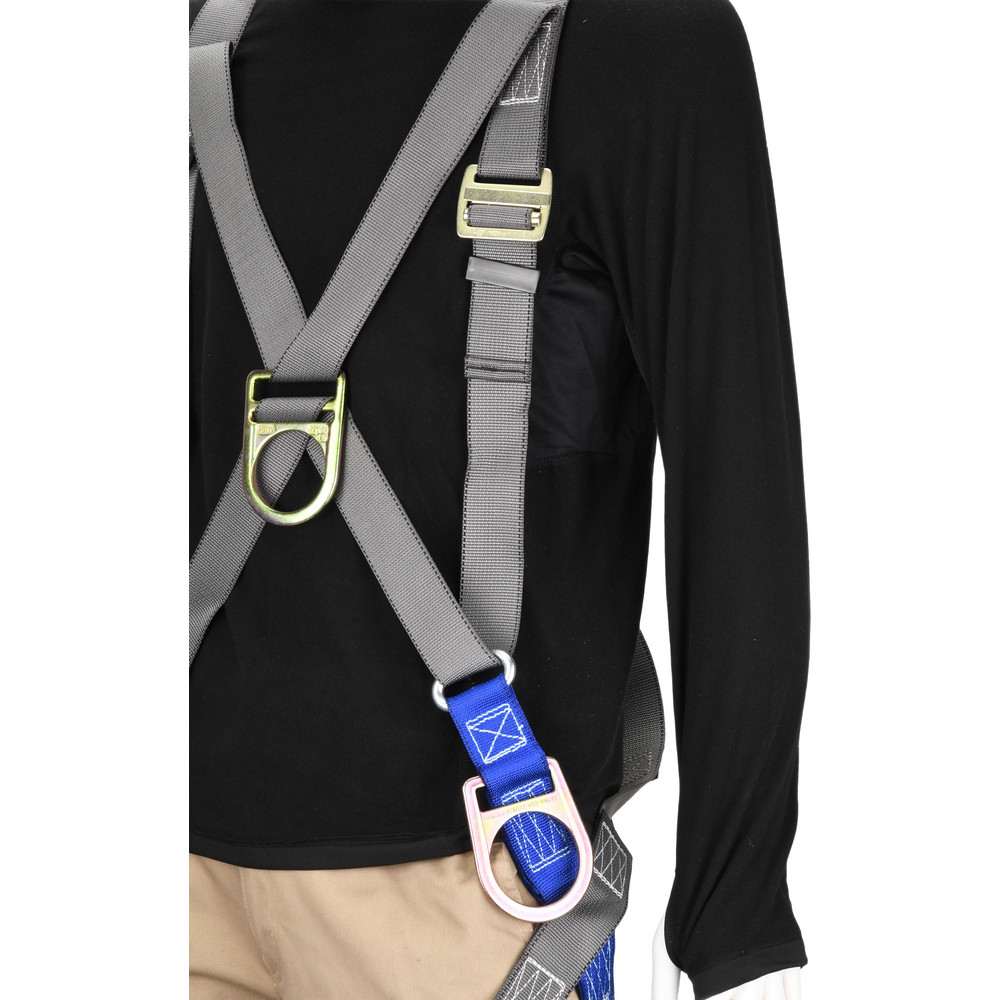 PRO-SAFE - Fall Protection Harnesses: 350 Lb, Cross-Over Style, Size X ...
