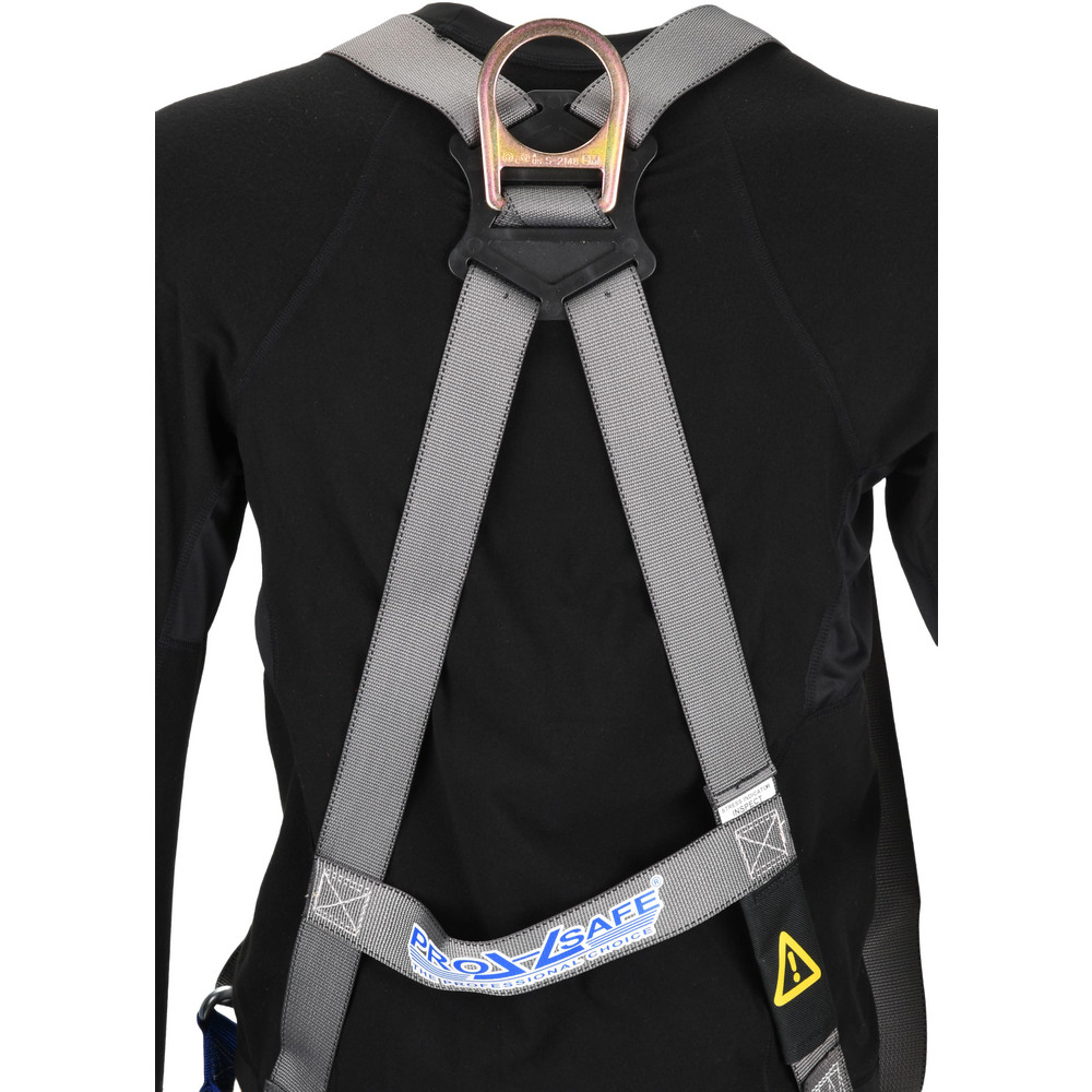 PRO-SAFE - Fall Protection Harnesses: 350 Lb, Cross-Over Style, Size X ...