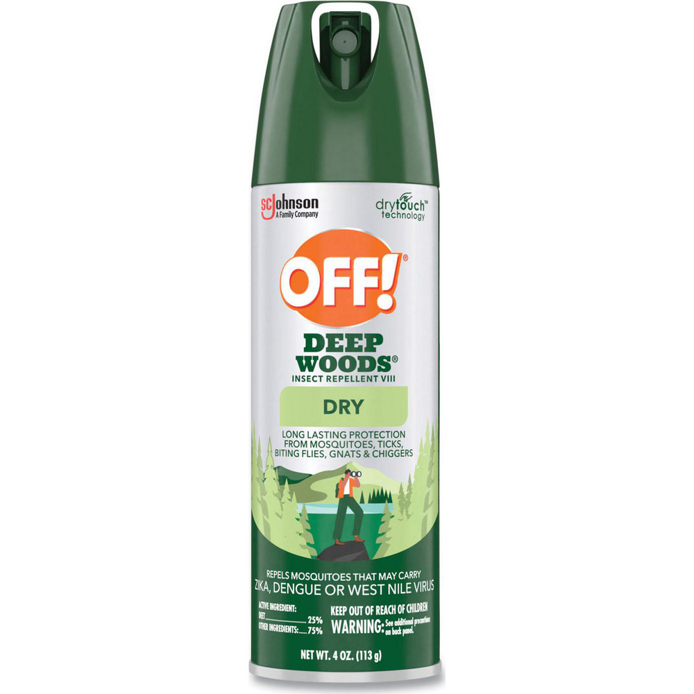 OFF!® - Pack of (12) 4 oz Cans 25% DEET Aerosol Spray | MSC Direct