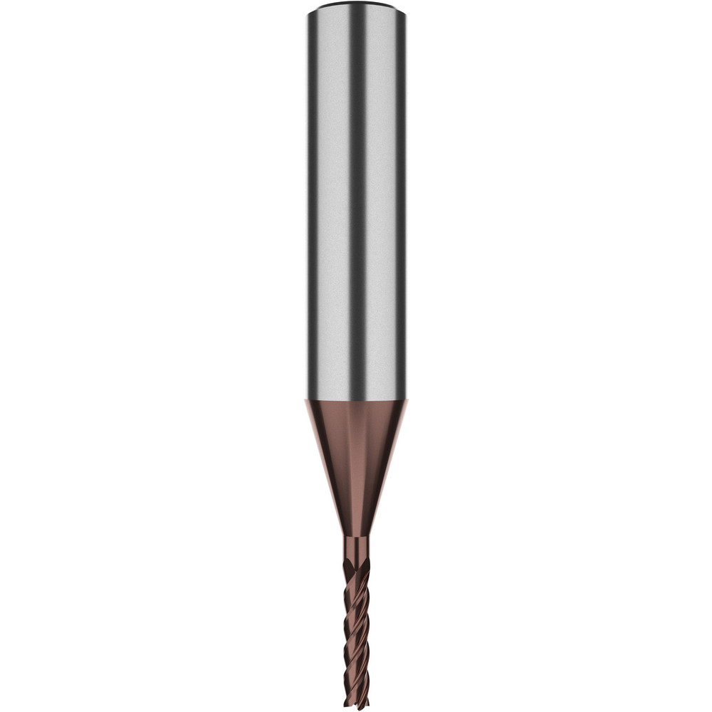 M.A. Ford® - Square End Mill: 1/8" Dia, 5/8" LOC, 4 Flute, Solid ...