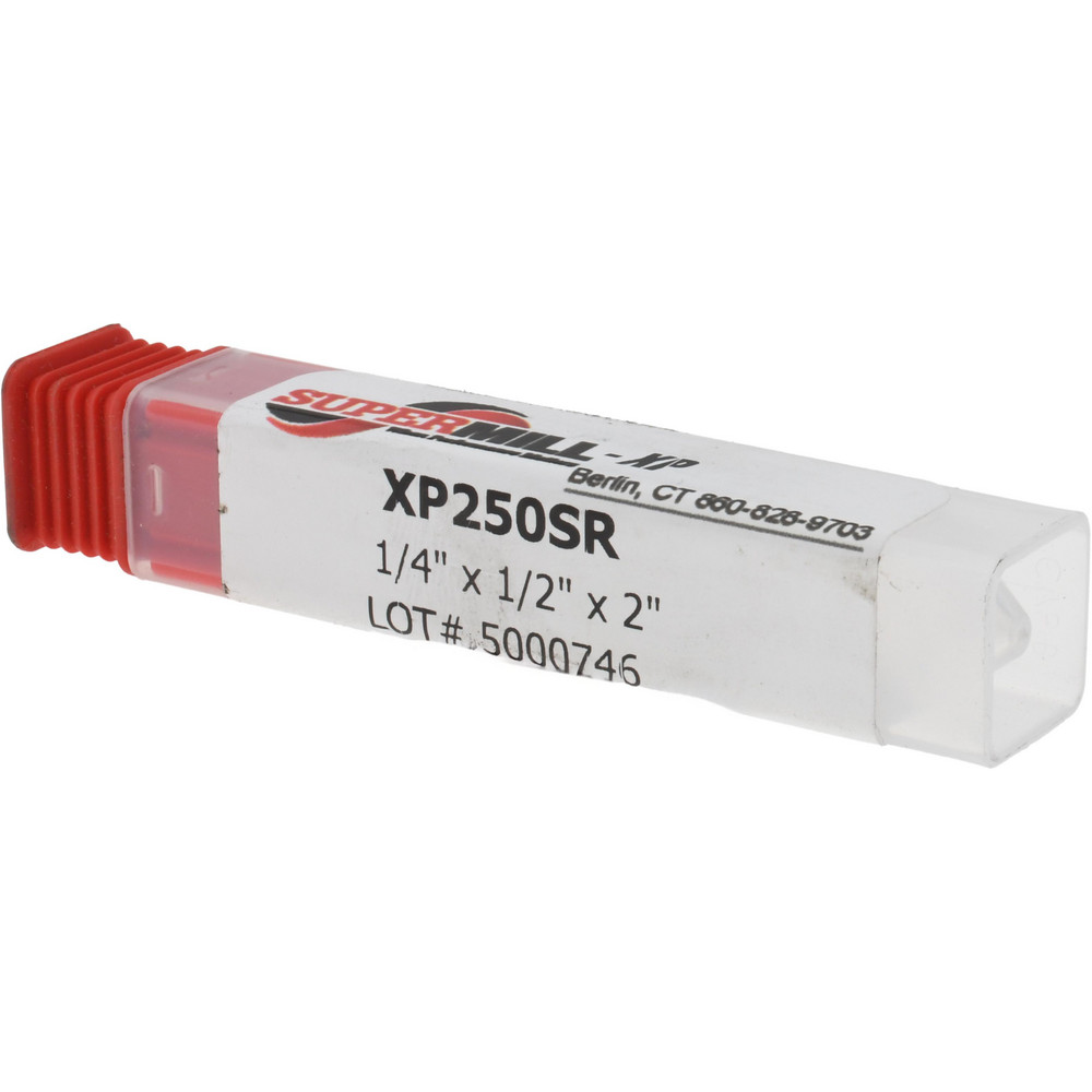 Supermill - Corner Radius End Mill: 1/4" Dia, 1/2" LOC, 0.0150" Radius ...