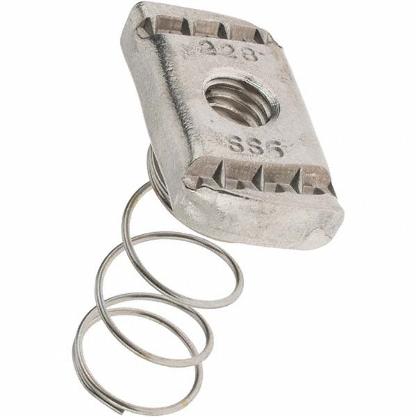 Cooper B-Line - Stainless Steel Spring Nut for 3/8" Conduit | MSC Direct