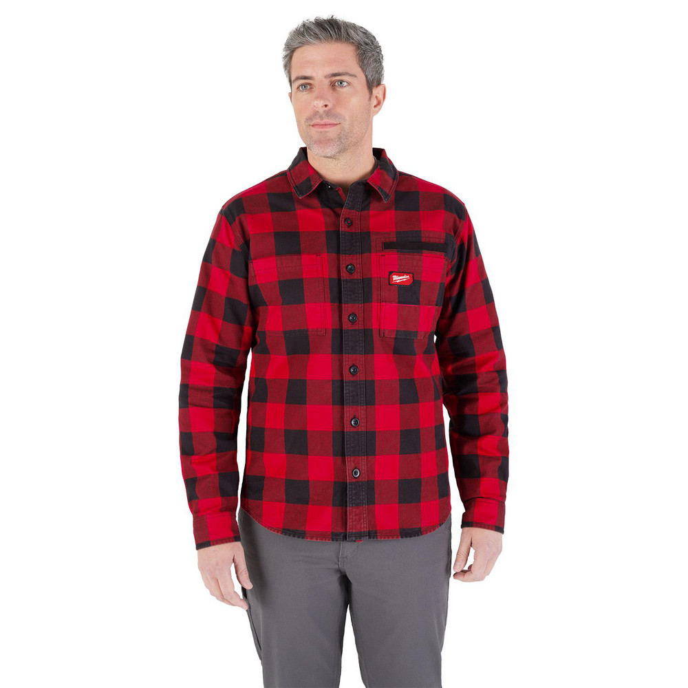 Milwaukee Tool - Work Shirt: General Purpose, Long Sleeve, X-Large ...