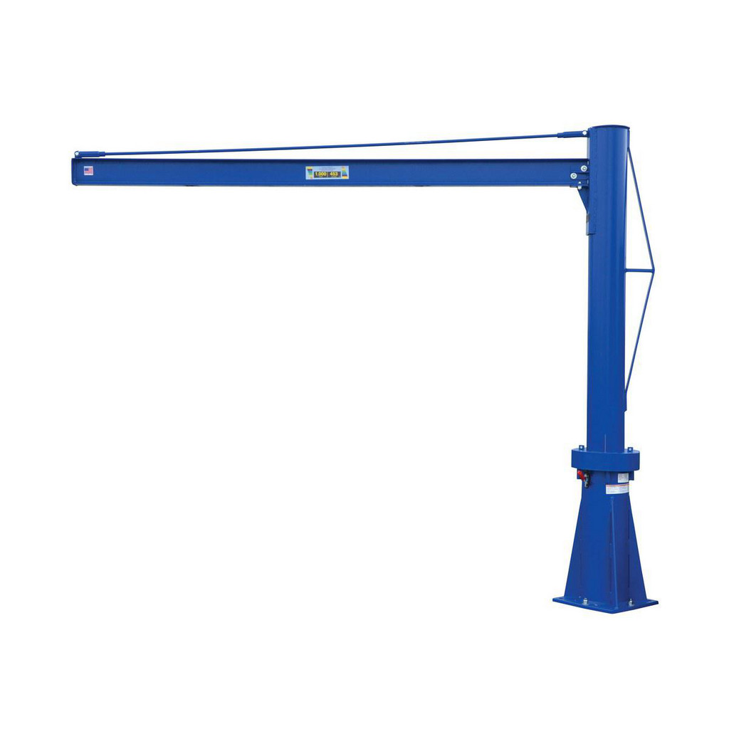 Vestil - Jib Crane: 1,000 lb Limit, 115.75" Reach, 360 ° Rotation | MSC ...