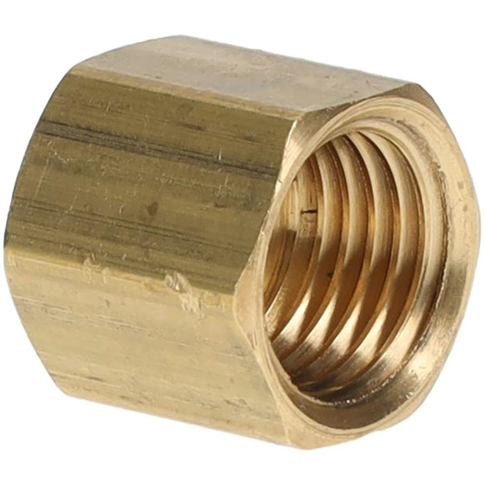 Parker - Compression Tube Nut: 3/8-24, 3/16" Tube OD, Compression | MSC ...