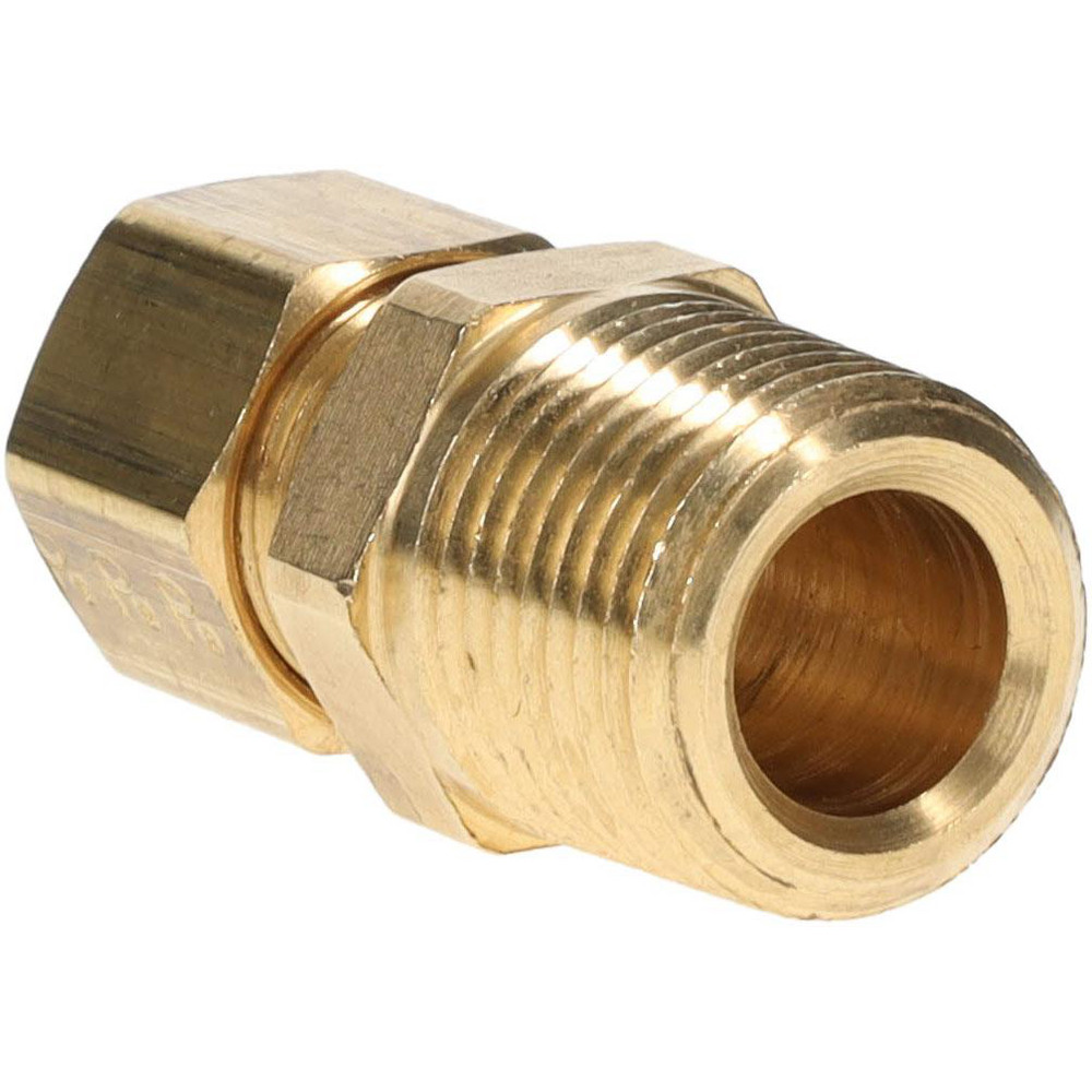Parker - Compression Tube Tank Fitting: 3/8-18, 3/8" Tube OD ...