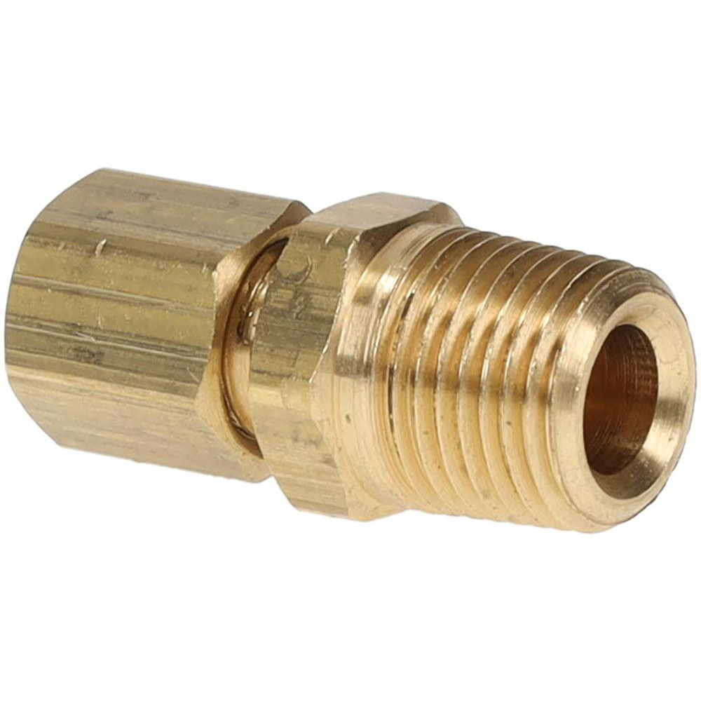 Parker - Compression Tube Male Connector: 1/8-27, 1/8" Tube OD ...