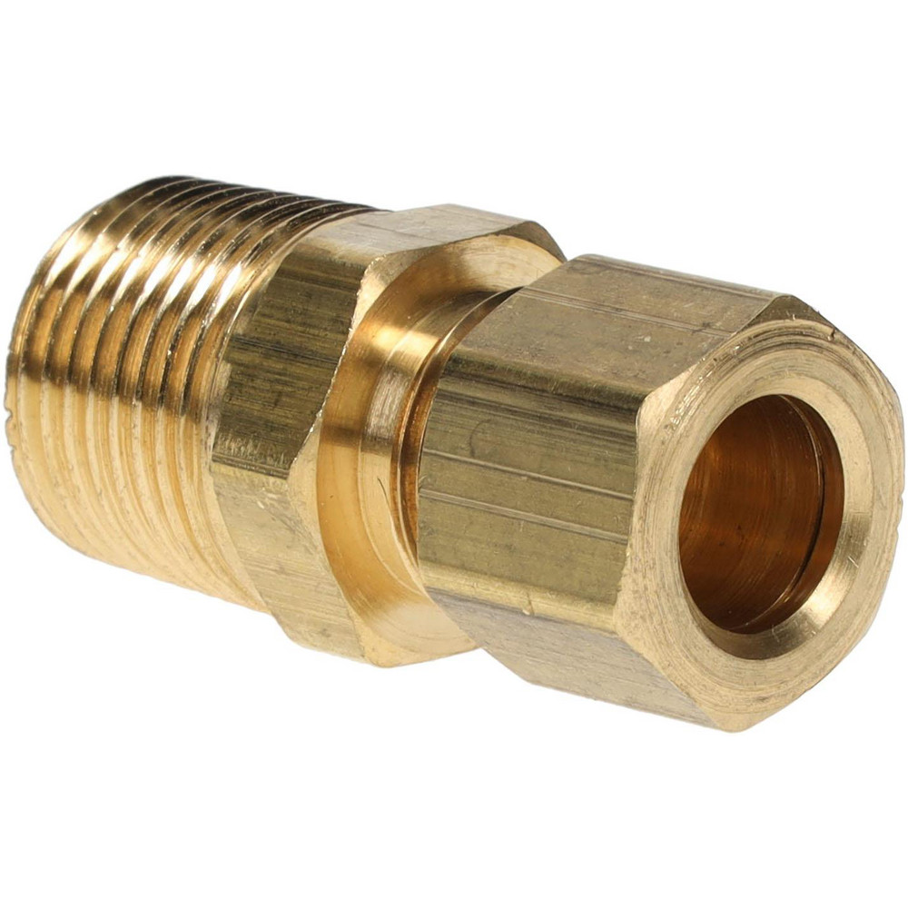 Parker - Compression Tube Male Connector: 3/8-18, 3/8" Tube OD ...