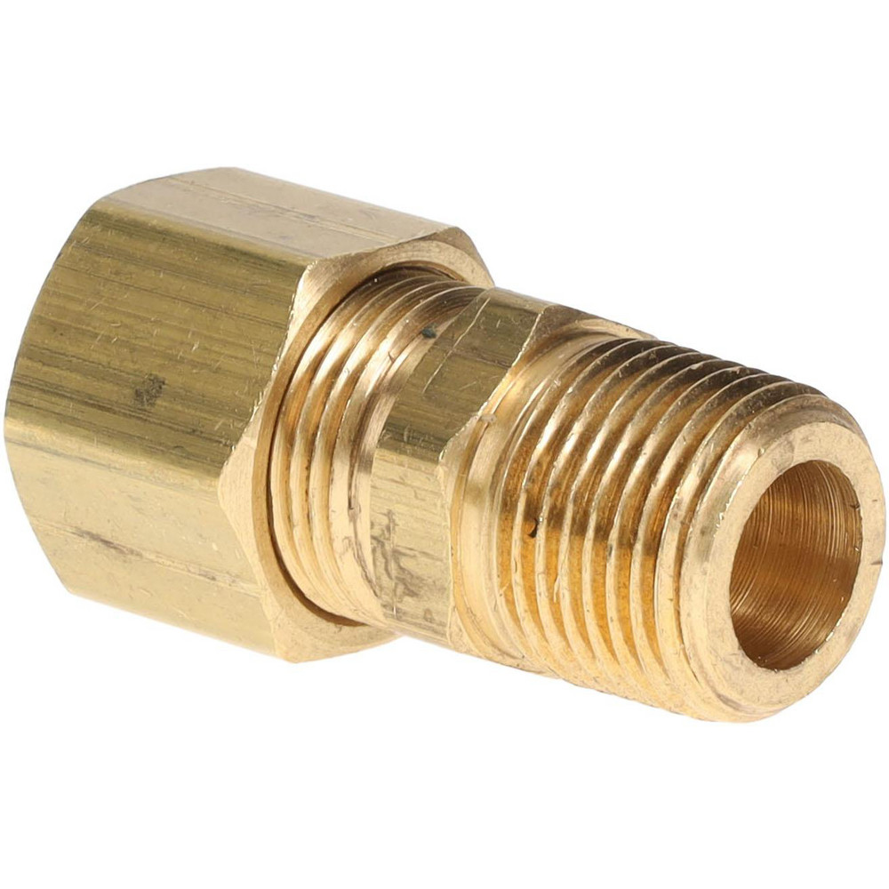 Parker - Compression Tube Male Connector: 3/8-18, 1/2" Tube OD ...