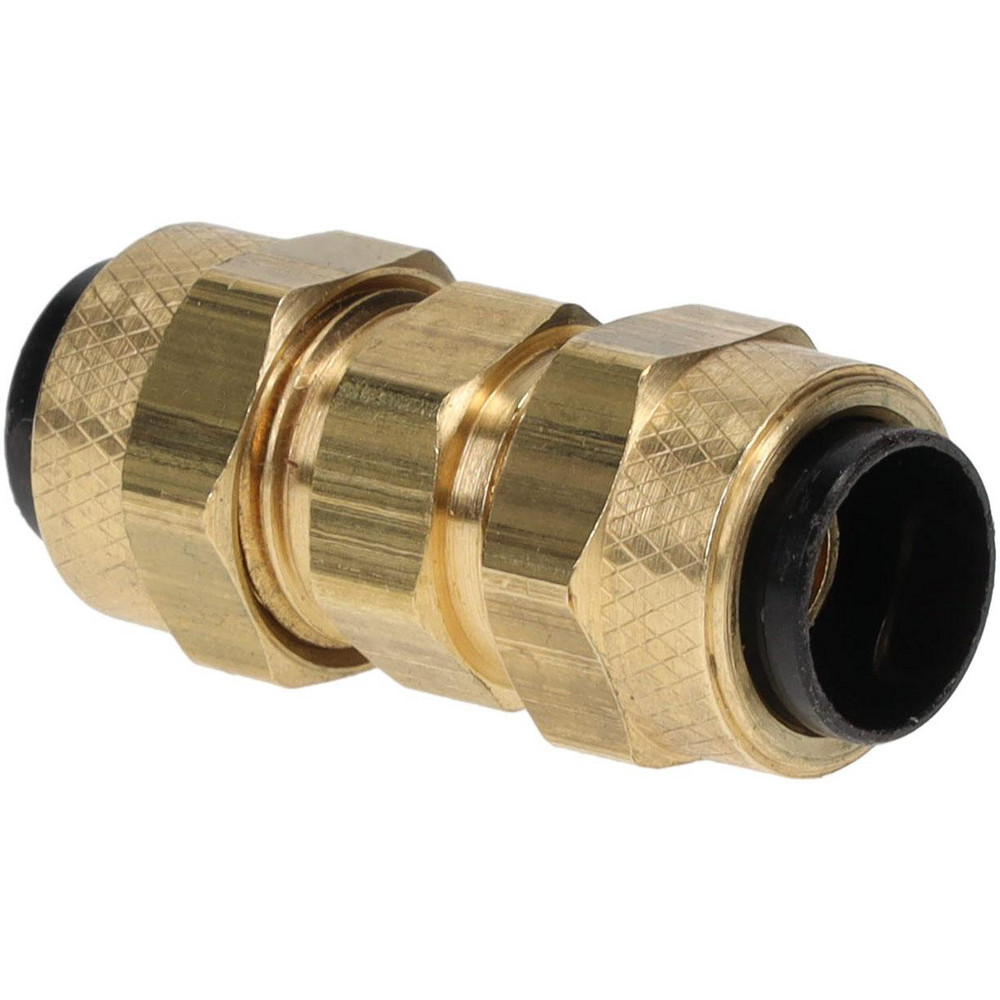 Parker - Compression Tube Union: 3/8" Tube OD, Compression x ...