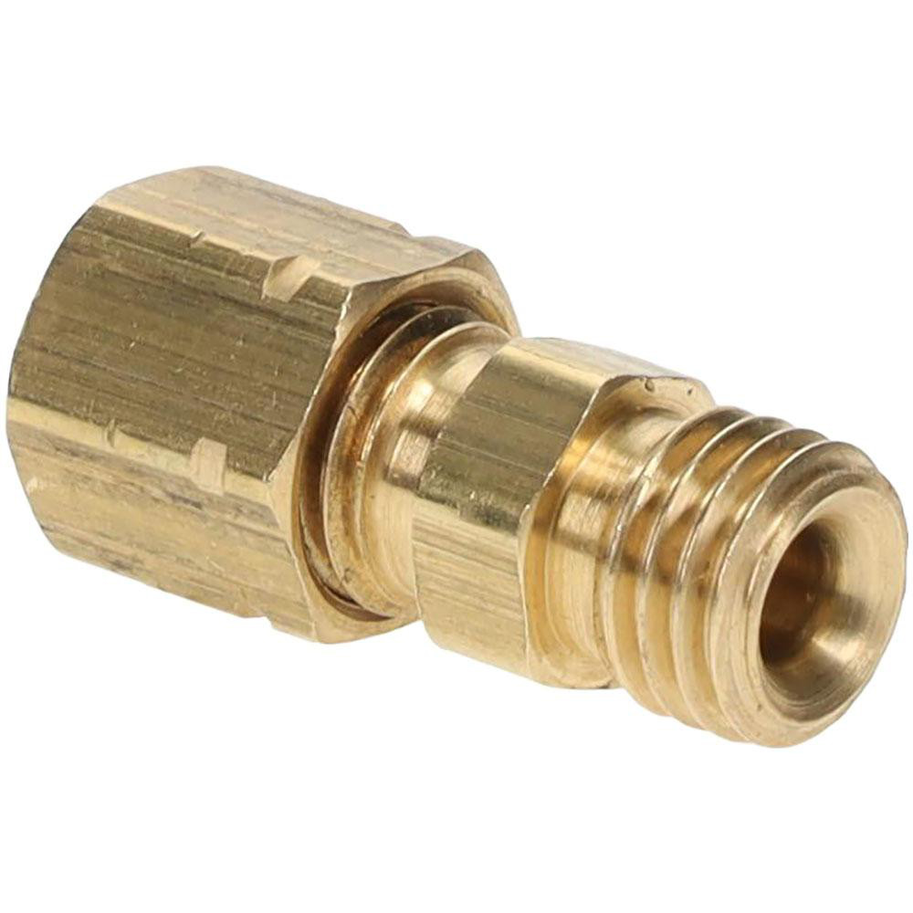 Parker - Compression Tube Union: 1/8" Tube OD, Compression x ...