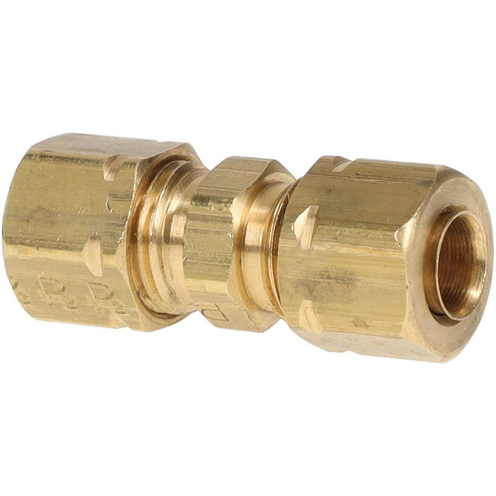 Parker - Compression Tube Union: 1/4" Tube OD, Compression x ...