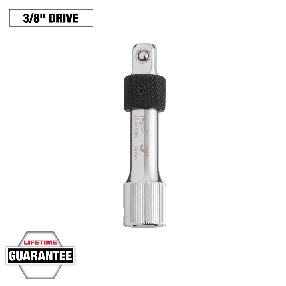 Milwaukee Tool - Socket Extensions: Extension, Ball Locking, 3/8 ...