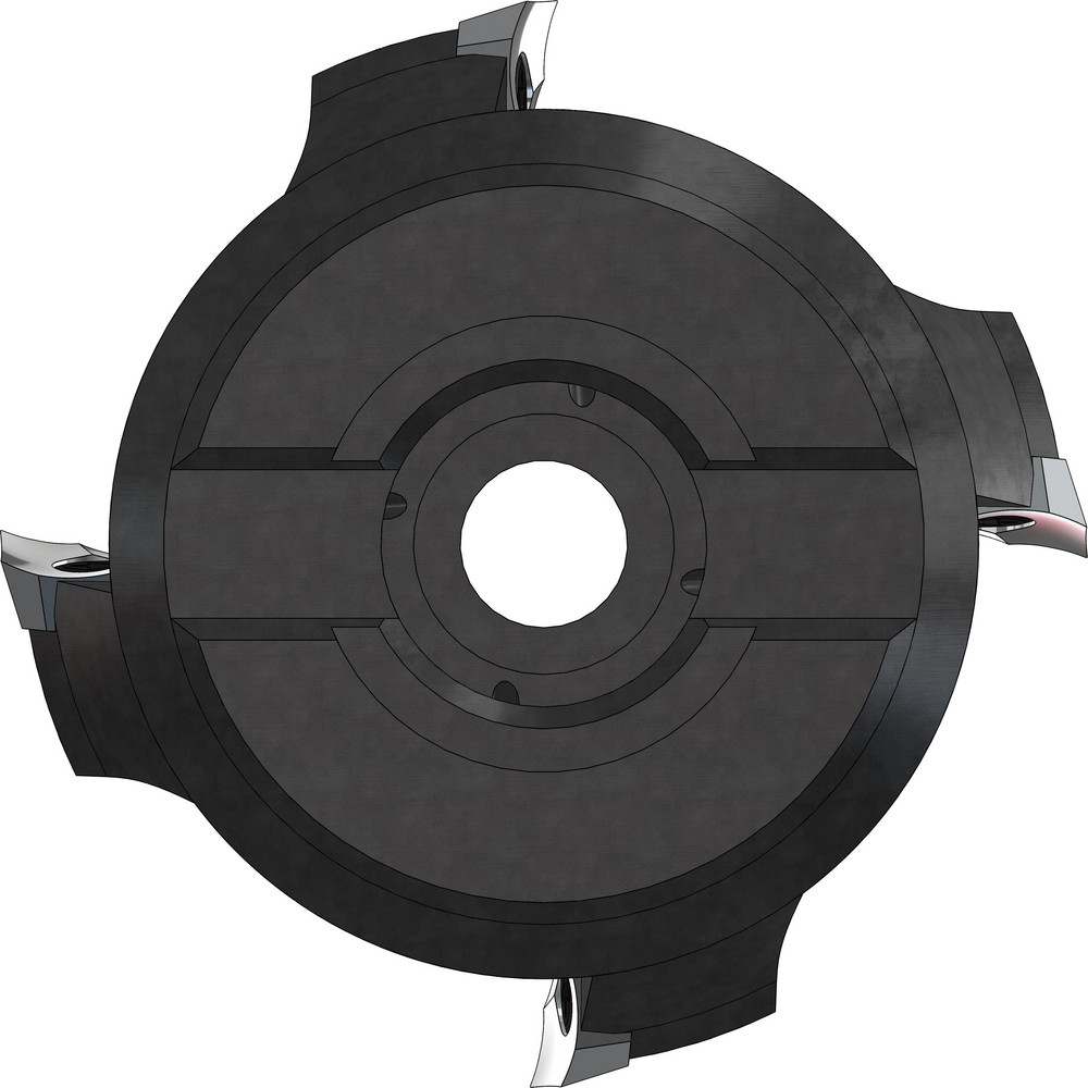 A.B. Tools - Indexable High-Feed End Mill: 2-1/2X3/8X2-1/2", Straight ...