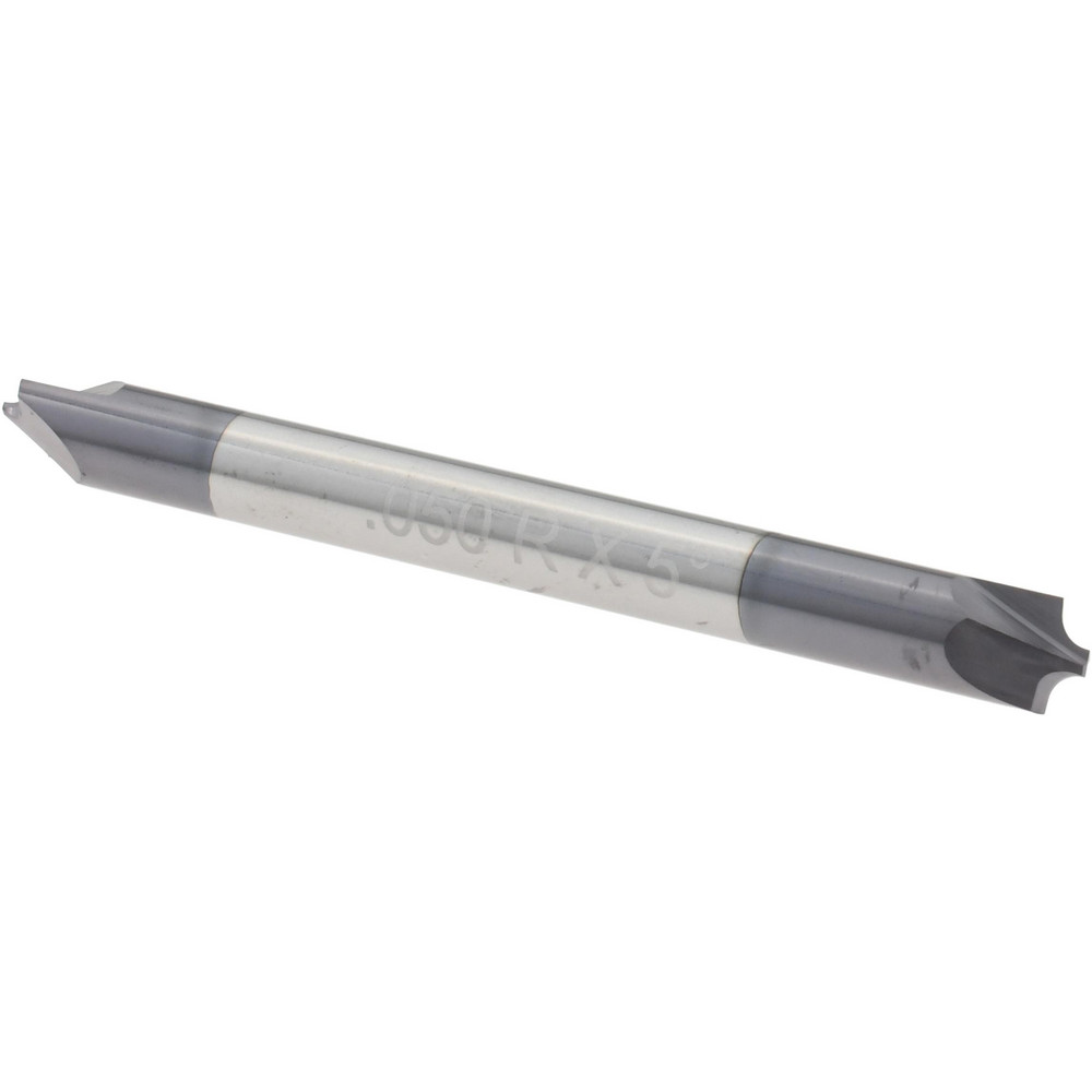 Harvey Tool - Corner Rounding End Mill: 0.05 mm Radius, 3/16" Dia, 2 ...