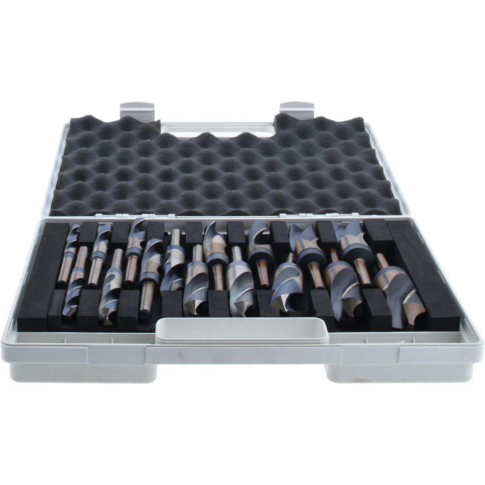 Value Collection - Drill Bit Set: Reduced Shank Drill Bits, 16 Pc, 135 ...