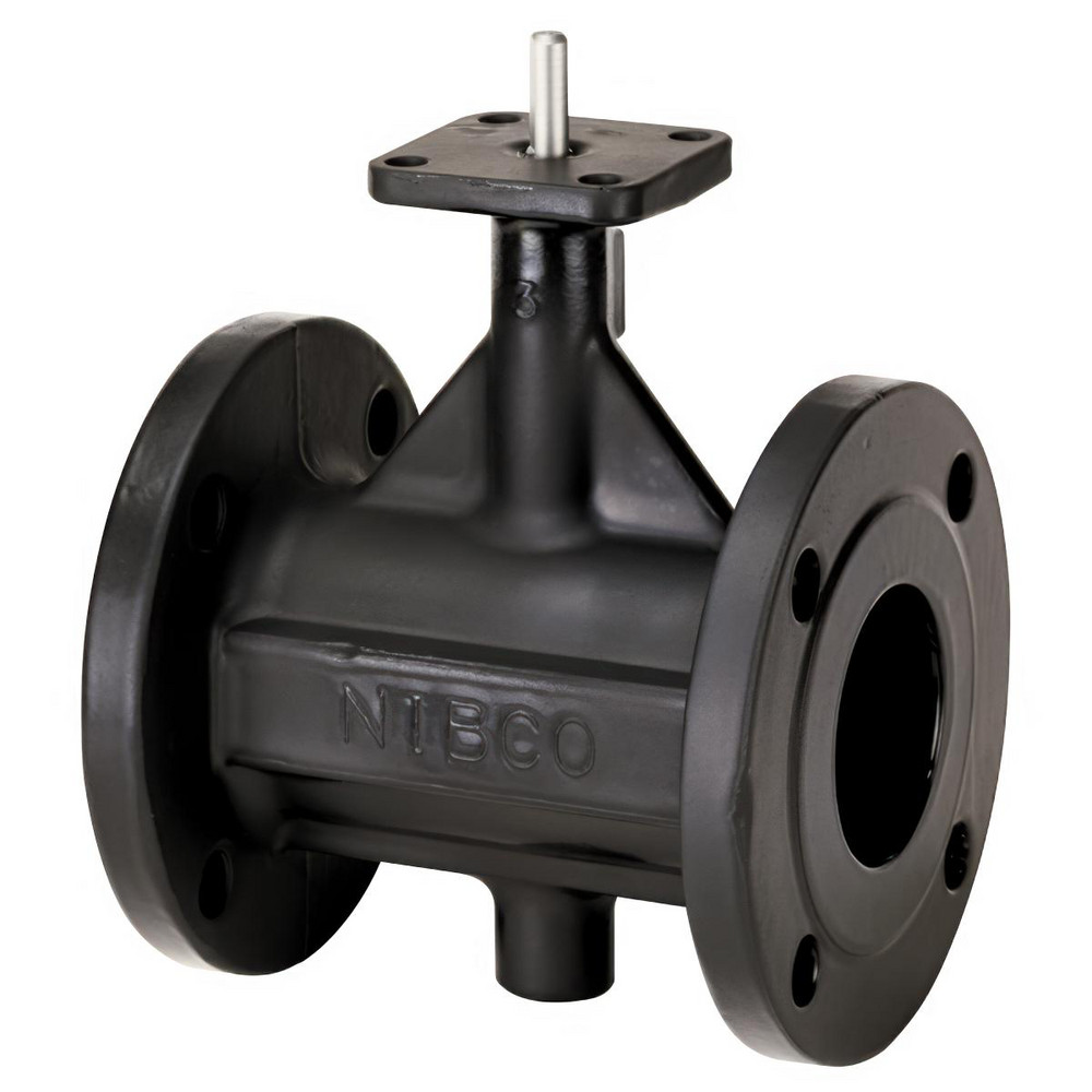 NIBCO - Manual Flanged with Flared Ends (PN10) Butterfly Valve: 3" Pipe ...