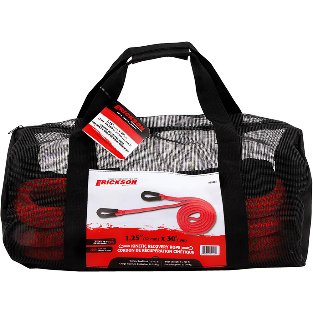 Erickson Manufacturing - Kinetic Recovery Rope: 30' Long | MSC Direct