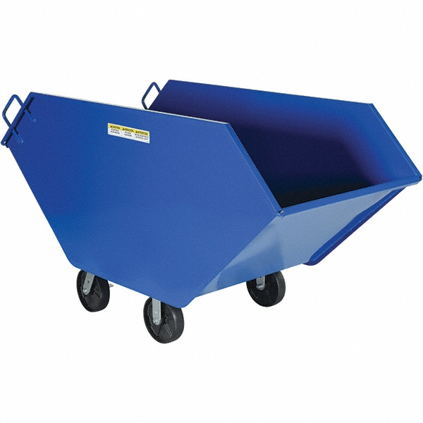 Vestil - Mobile Hopper: 2000.000 lb, 66.6875" Long, 32.3750" Wide, 37. ...