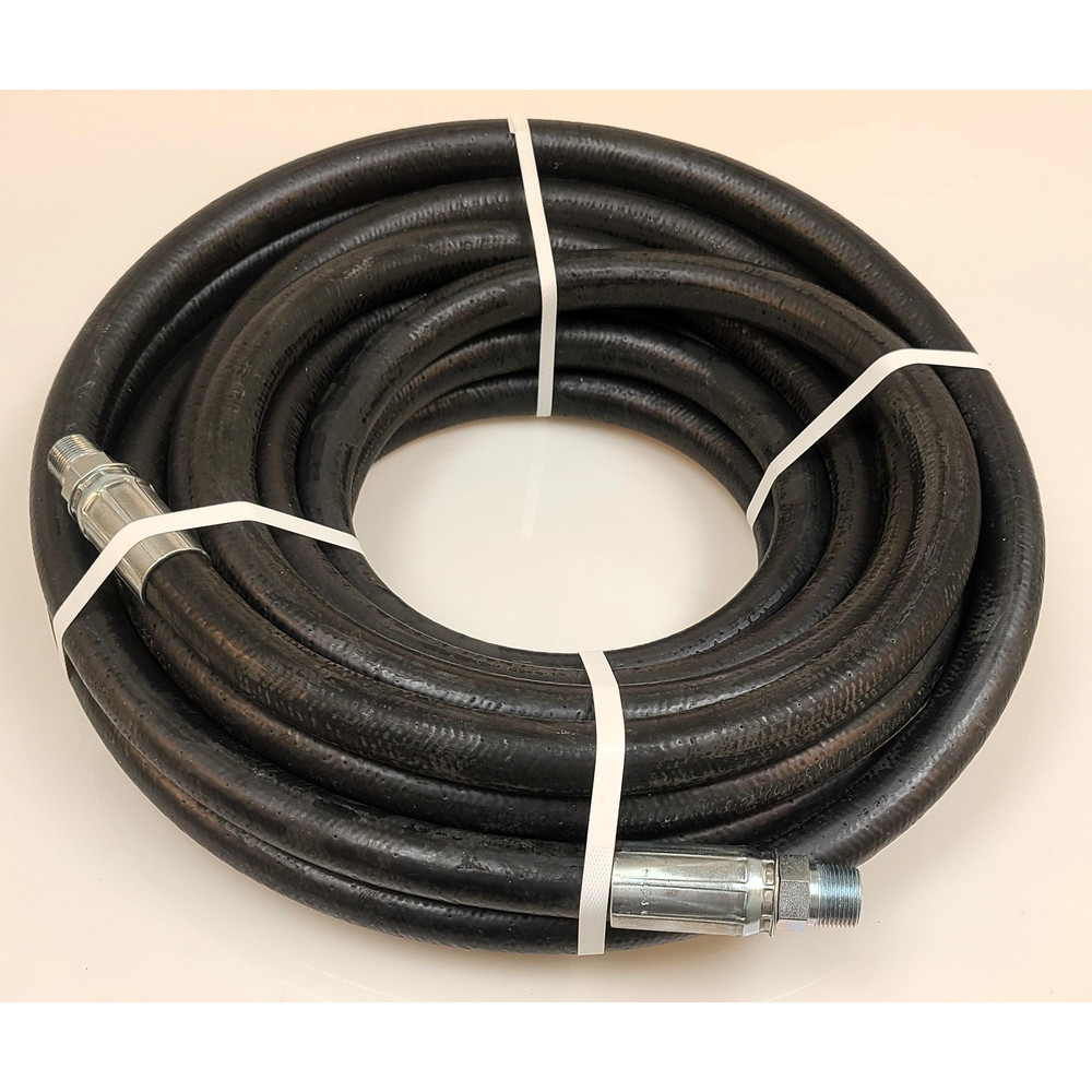 Alliance Hose & Rubber - 1" ID x 25' LENGTH STEAM HOSE 250 PSI COUPLED ...