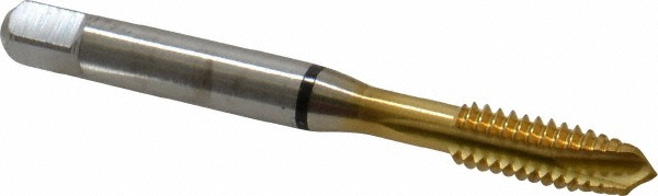 Guhring 1 4 20 UNC 2B 3 Flute TiN Finish Cobalt Spiral Point Tap 63268163 MSC Industrial guhring-1-4-20-unc-2b-3-flute-tin-finish-cobalt-spiral-point-tap-63268163-msc-industrial