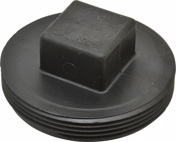 NIBCO - Drain, Waste & Vent Plug: 3-1/2" Fitting, MIPT, Acrylonitrile ...