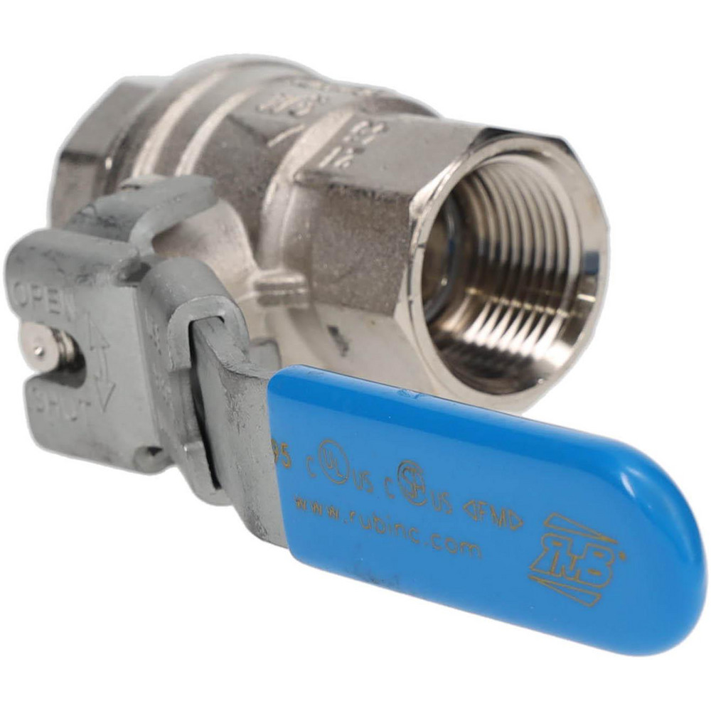 Value Collection - 1-Way Manual Ball Valve: 3/4" Pipe, Full Port | MSC ...