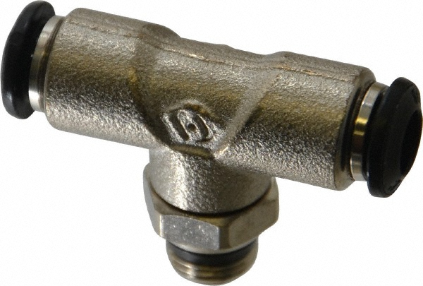 Aignep USA - Push-to-Connect Tube x Universal Thread Fitting: Swivel Branch Tee, Universal, 6.00 ...
