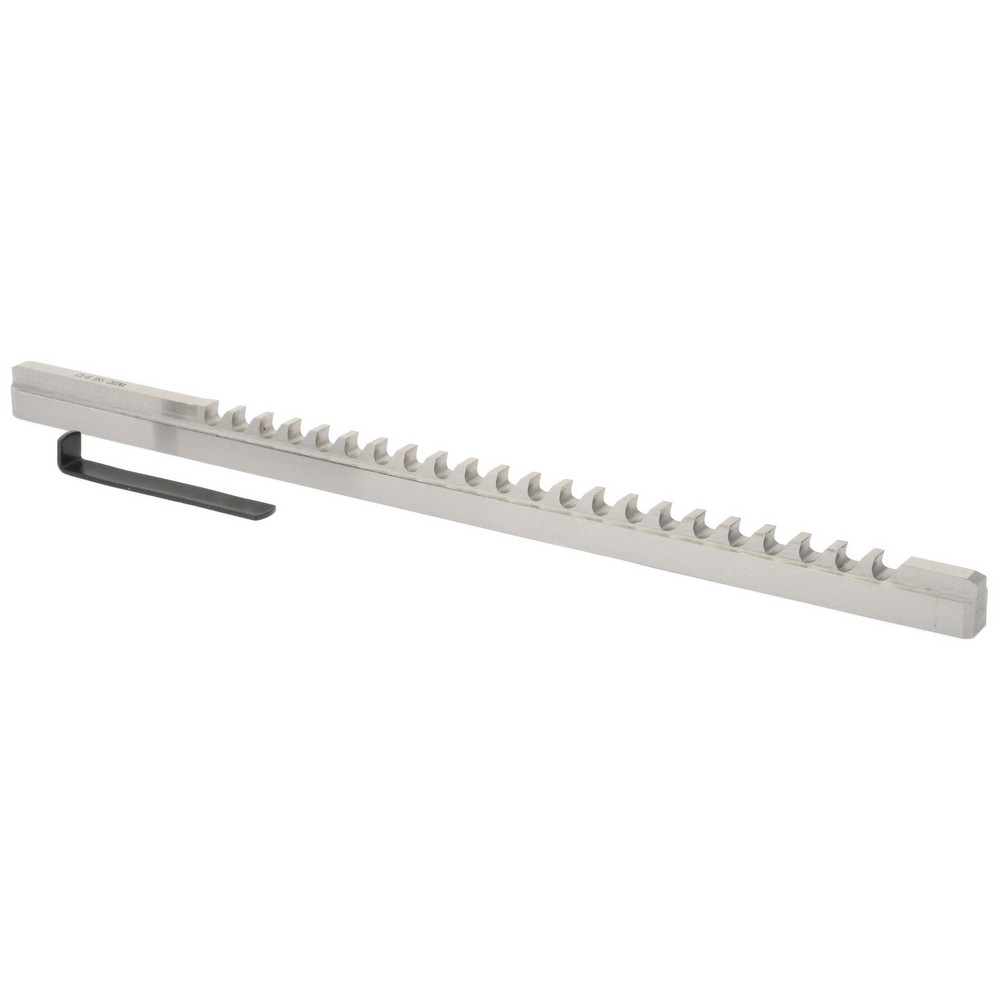 Value Collection - Keyway Broach: Style C-1, High Speed Steel, 6 mm ...