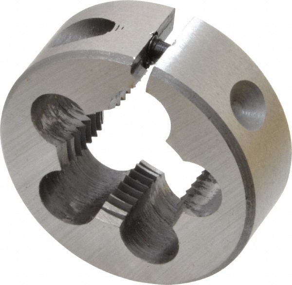 Interstate - 1/2-24 UNS High Speed Steel Round Adjustable Die ...
