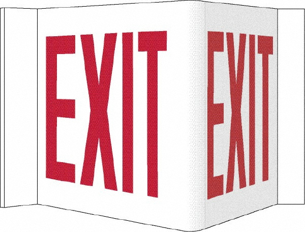 AccuformNMC - Safety Signs: Sign Type: Exit | MSC Direct